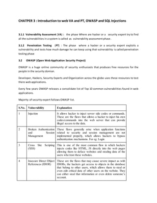 ethical hacking report | DOCX