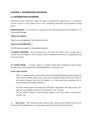 ethical hacking report | DOCX