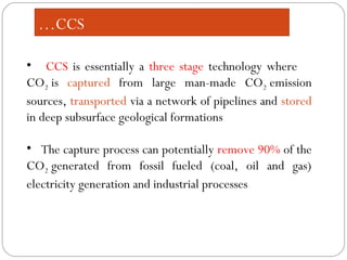 Carbon Capture & Storage | PPT