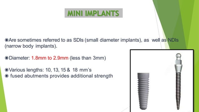 Recent Advances in Implanty Dentistry | PPTX
