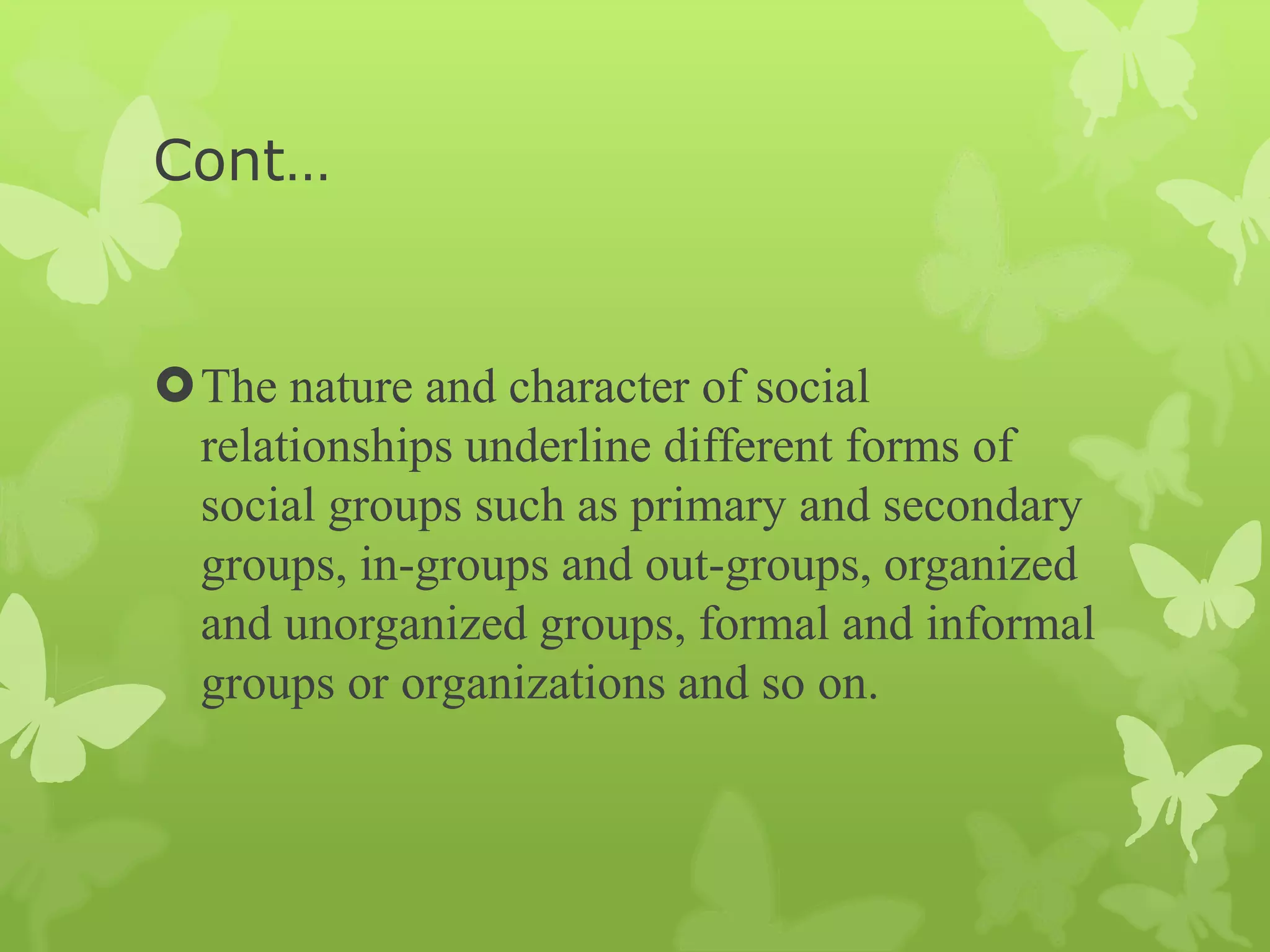 Social Groups in Sociology | PPTX