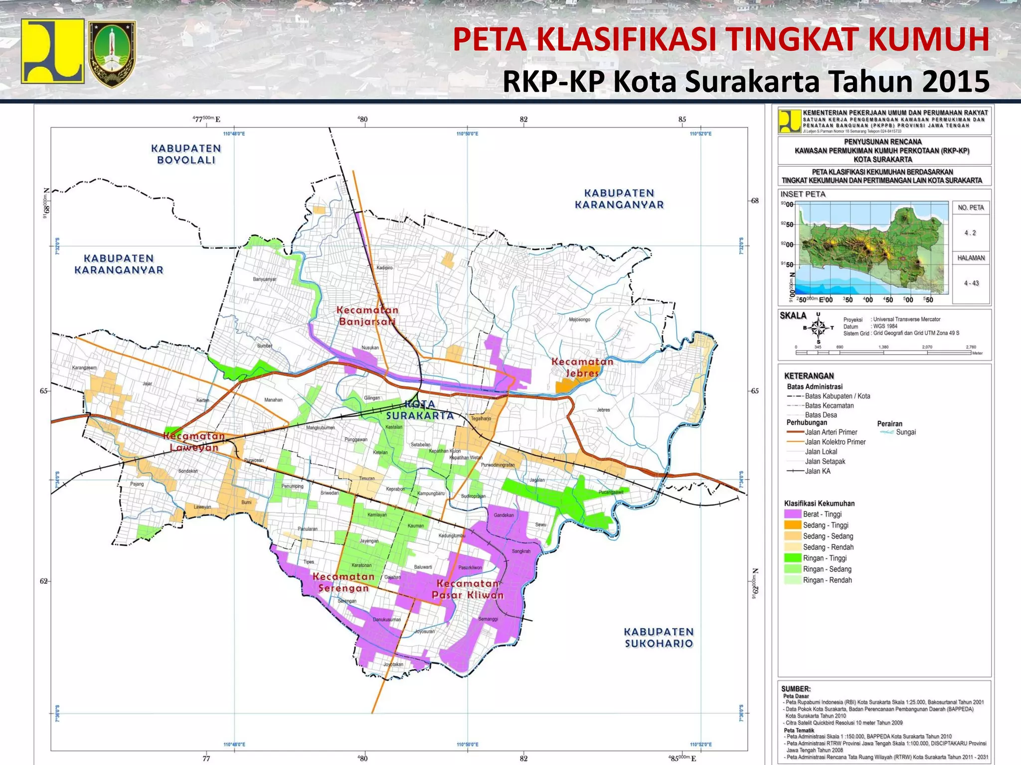 Paparan Akhir RKPKP Kota surakarta 2015 dalam penanganan kumuh | PDF