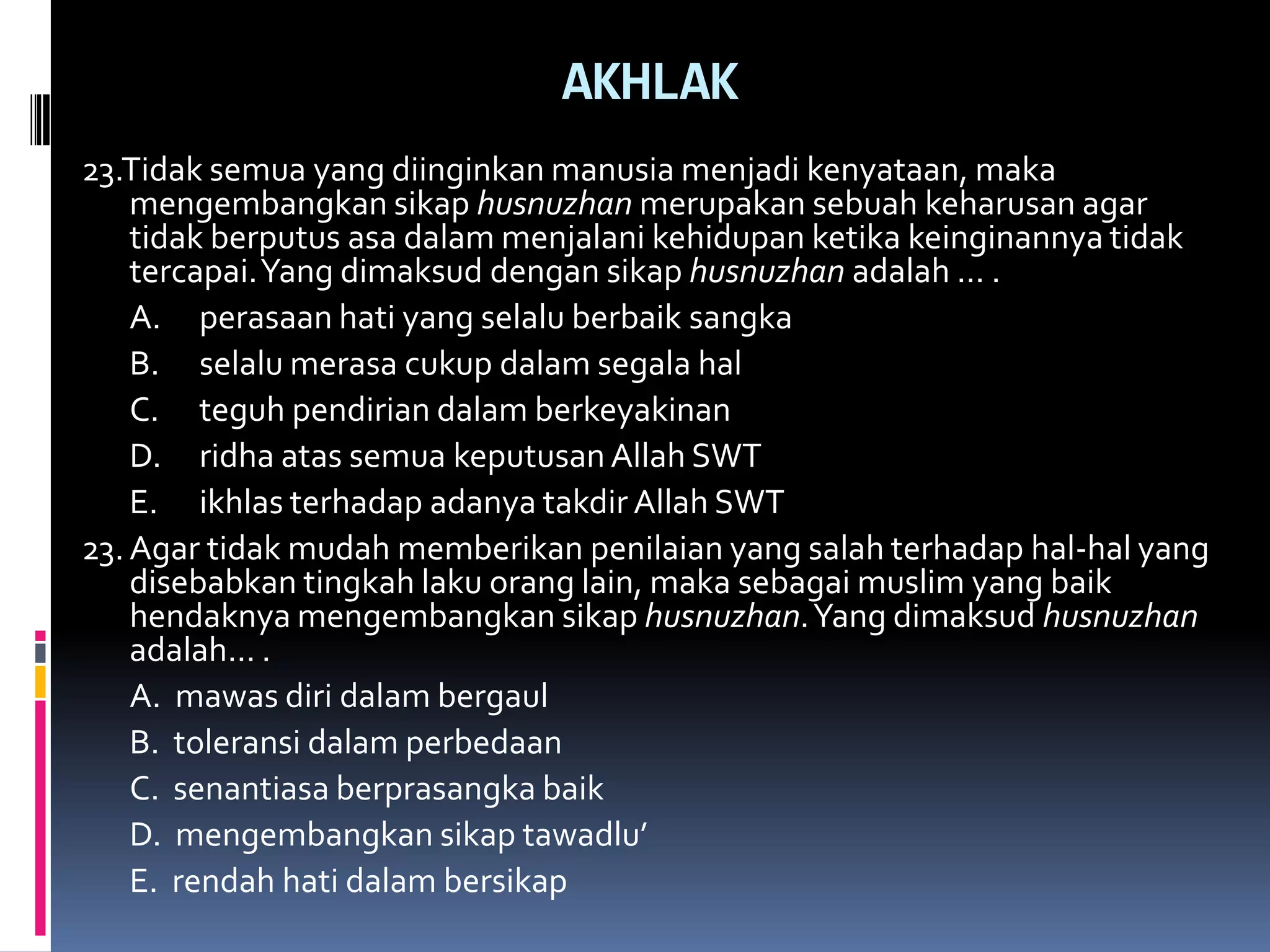 Akhlak | PPT