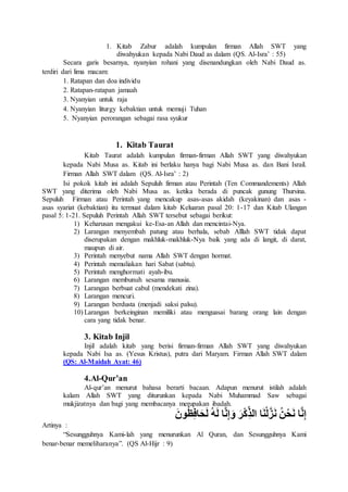 Makalah Rukun Iman | DOCX