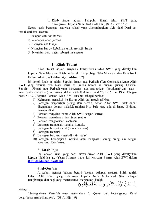 Makalah Rukun Iman | DOCX