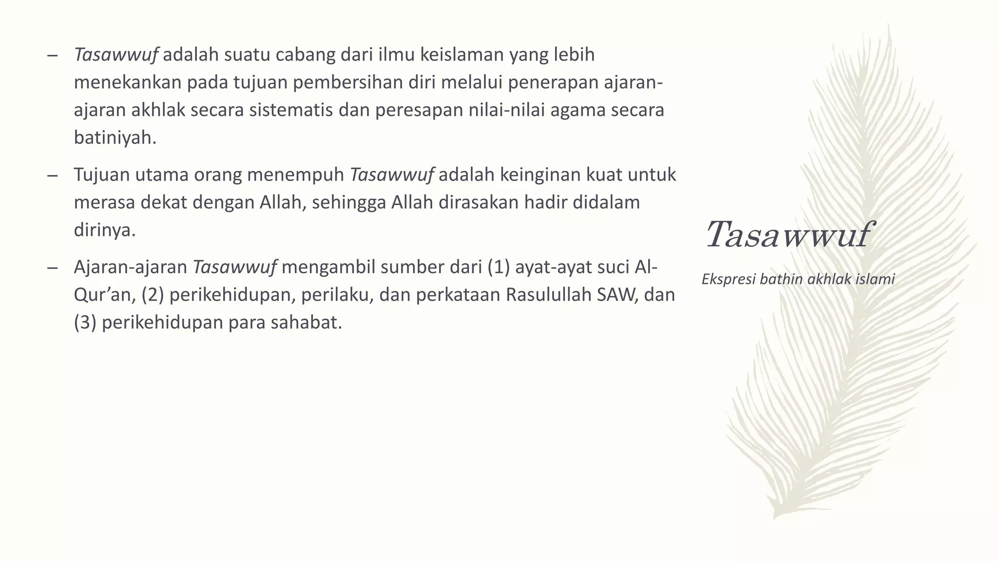 AKHLAK : ASPEK MORAL AJARAN ISLAM | PPTX
