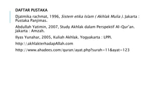 Akhlak kepada allah swt | PPTX