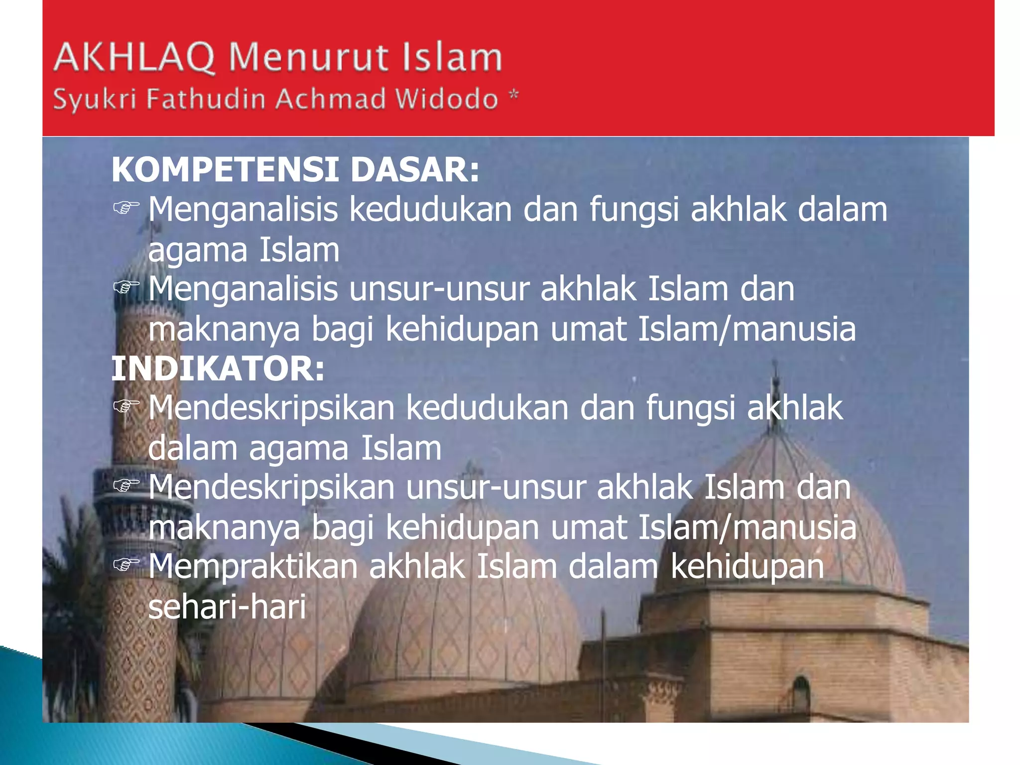 AKHLAK menurut Islam.docx