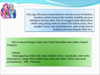 Akhlak muda dan tua | PPT