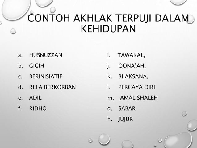 Akhlak terpuji dan_tercela_(1)_tgl_16 | PPTX