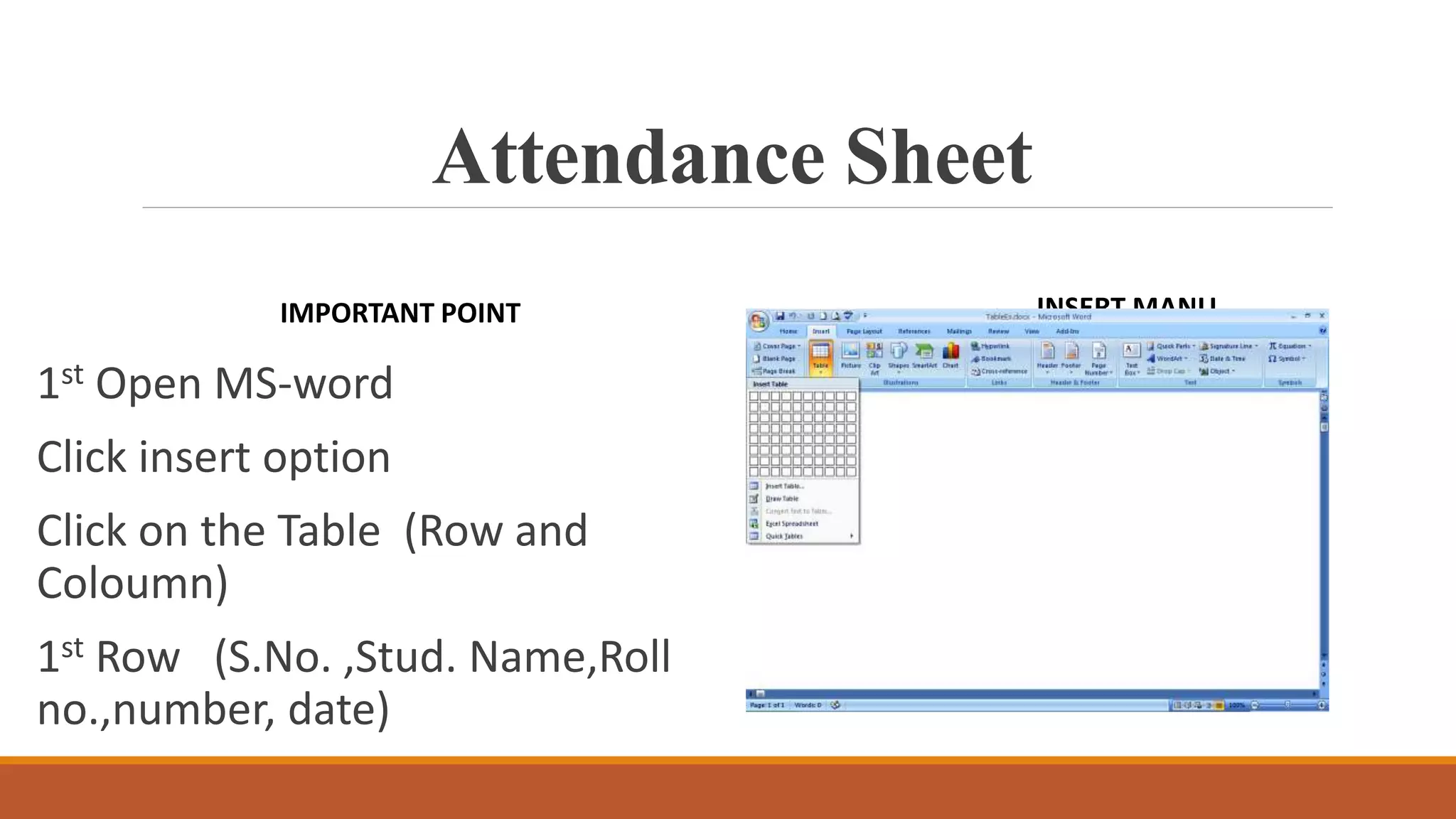 Microsoft word | PPT