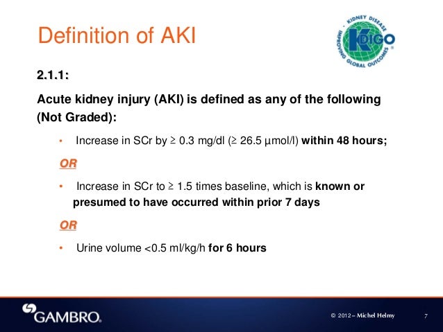 Acute Kidney Injury
