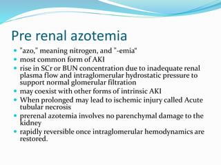 Acute Kidney Injury | PPTX
