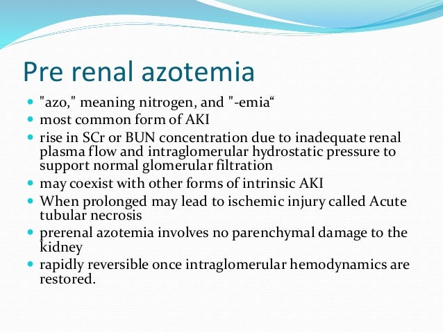 Acute Kidney Injury