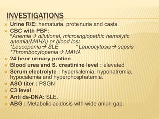 Acute kidney injury | PPTX