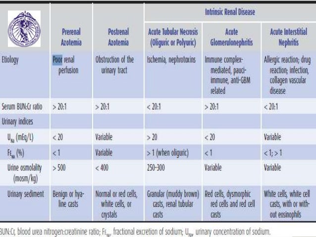 Approach to a Patient with Acute kidney injury