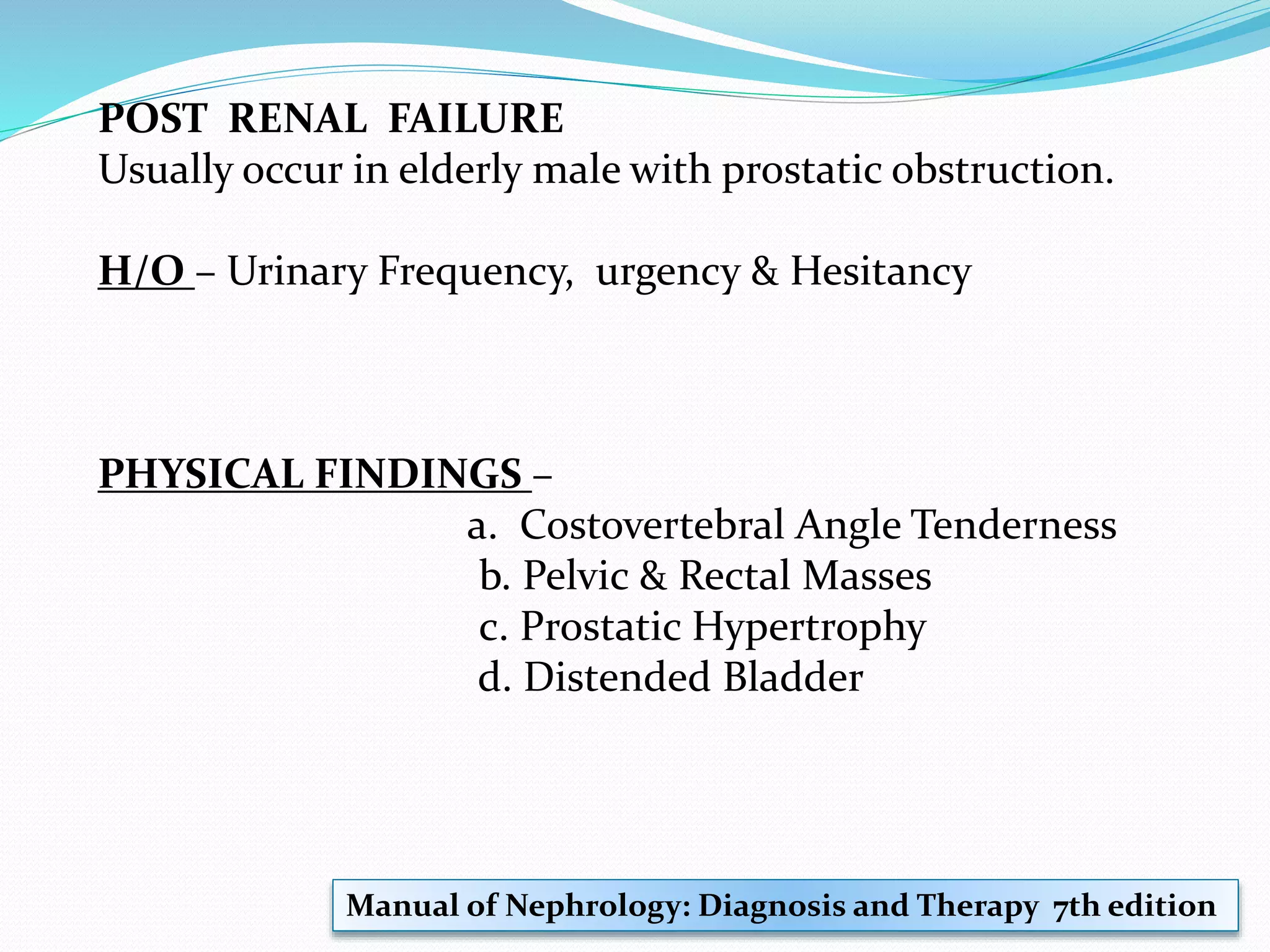 Acute kidney injury | PPTX