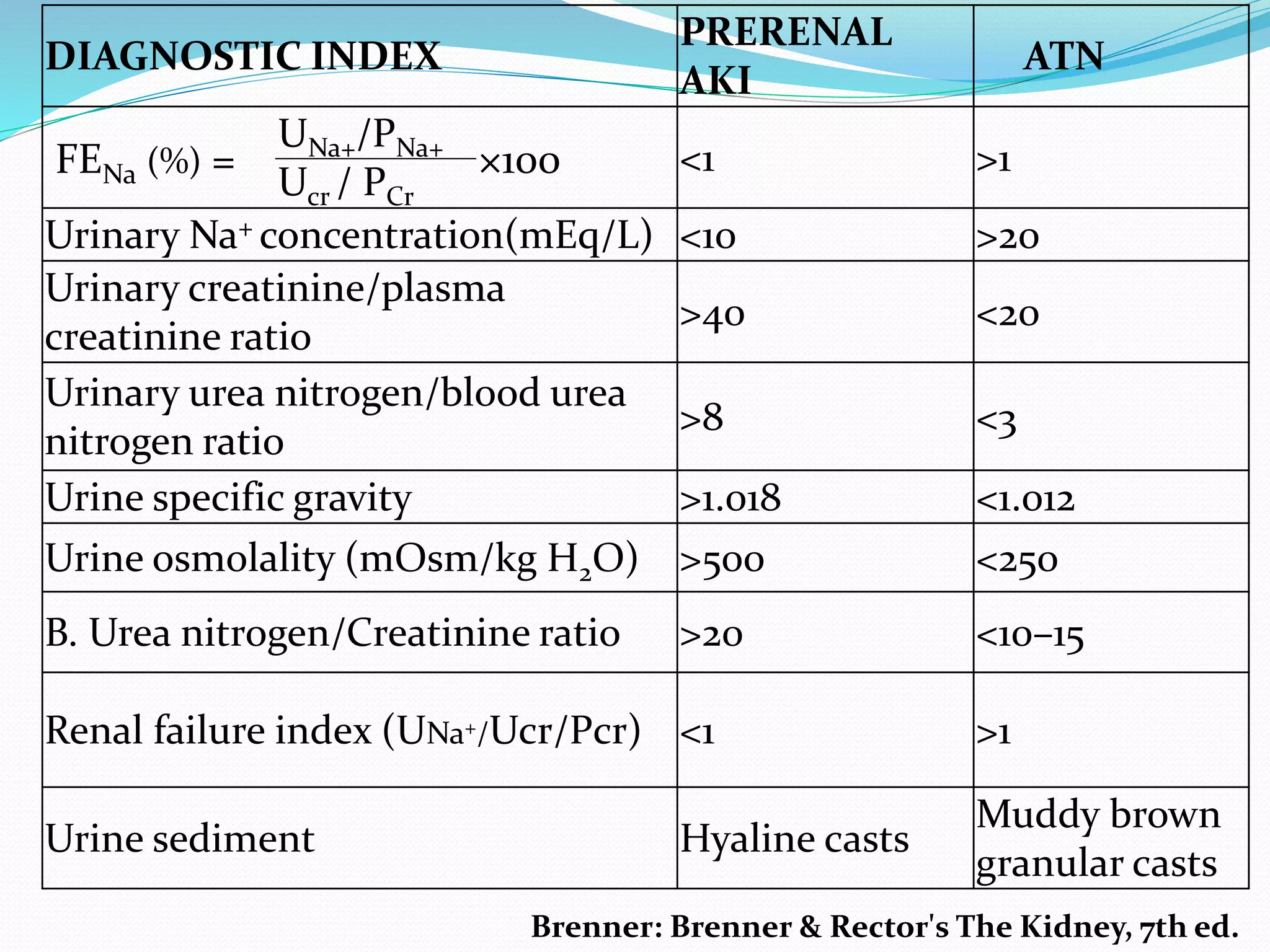 Acute kidney injury | PPTX