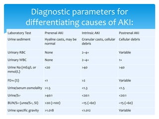 Acute Kidney Injury - Pharmacotherapy | PPTX