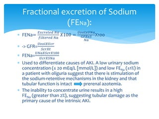 Acute Kidney Injury - Pharmacotherapy | PPTX
