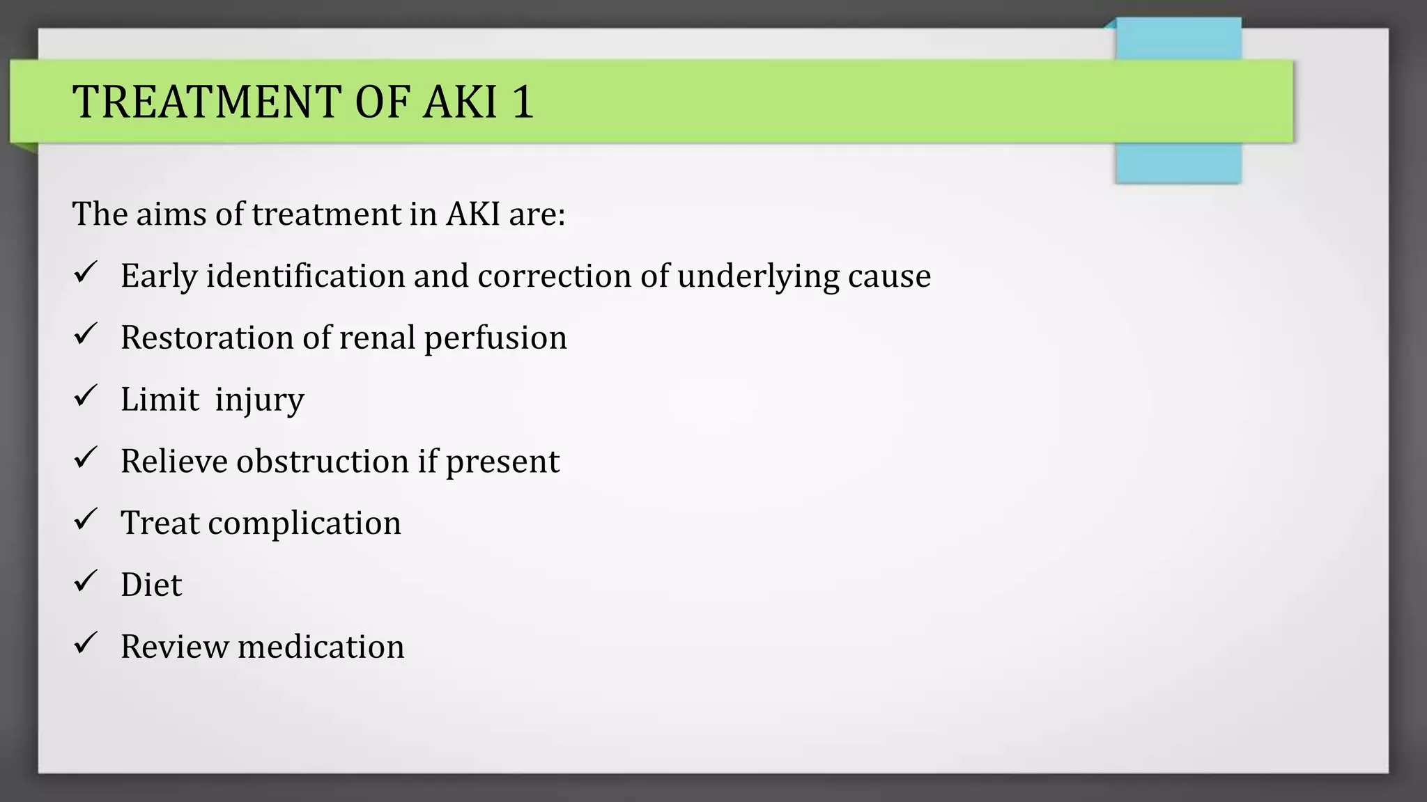 ACUTE KIDNEY INJURY / ACUTE RENAL FAILURE | PPTX