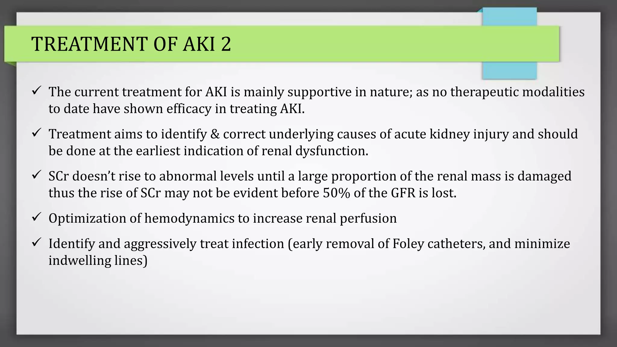 ACUTE KIDNEY INJURY / ACUTE RENAL FAILURE | PPTX