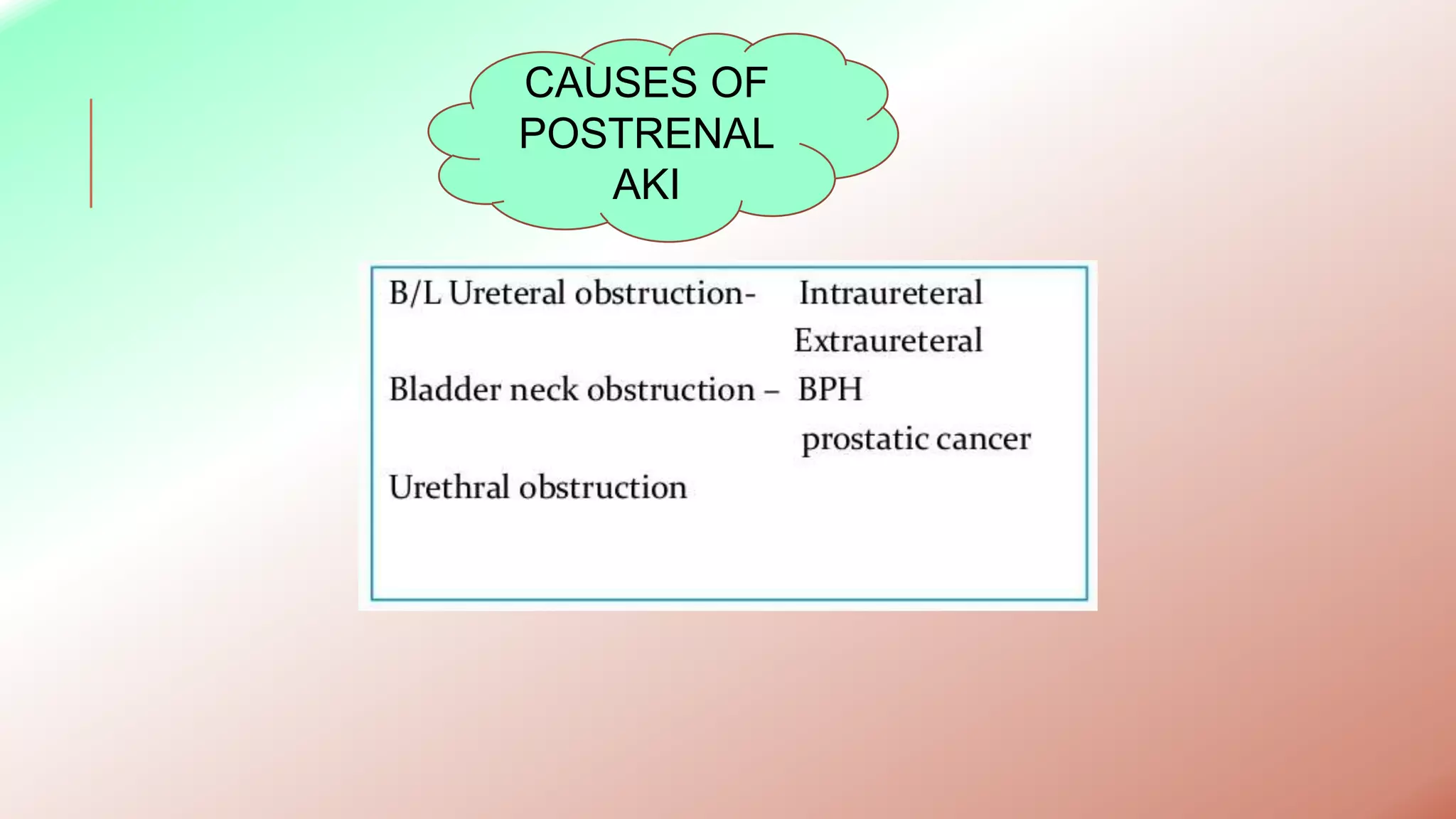 ACUTE KIDNEY INJURY AND MANAGEMENT | PPTX
