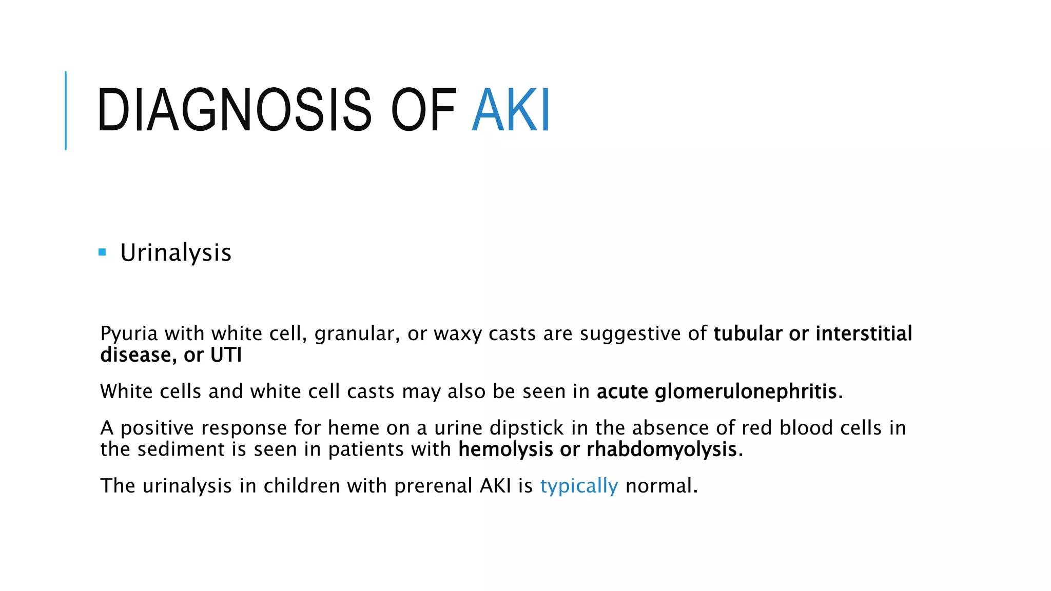 pediatric Acute Kidney Injury - AKI | PPTX