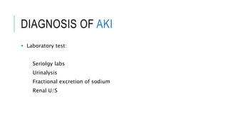 pediatric Acute Kidney Injury - AKI | PPTX