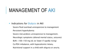 pediatric Acute Kidney Injury - AKI | PPTX