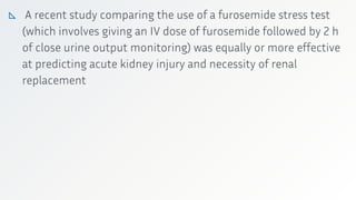 Acute kindey injury (definition, pathophysiology and management) | PPTX