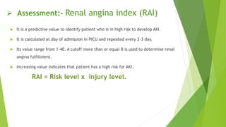 AKI in pediatric | PPTX