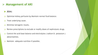 AKI in pediatric | PPTX