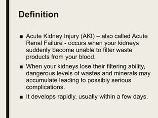 Acute kidney injury (AKI) for postgraduates.pptx