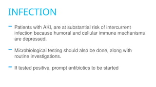 Acute Kidney Injury - Etiology , pathophysiology,clinical features ...