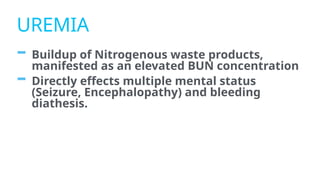 Acute Kidney Injury - Etiology , pathophysiology,clinical features ...