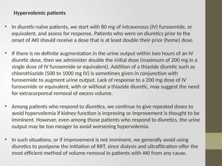 ACUTE KIDNEY INJURY APPROACH AND MANAGEMENT | PPTX