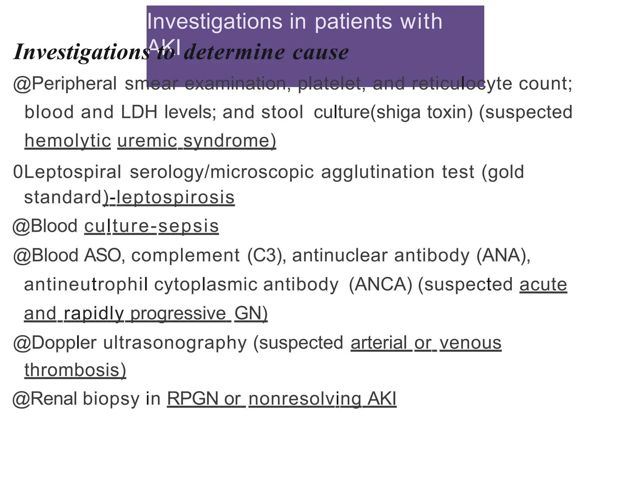 Acute Kidney Injury (AKI) in Children UG | PPTX
