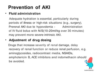 Acute Kidney Injury (AKI) in Children UG | PPTX