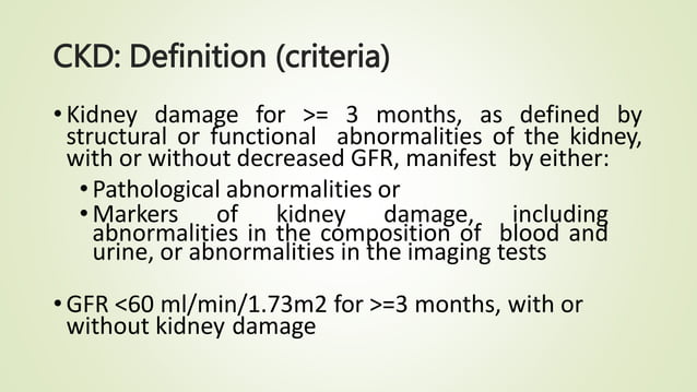 AKI and CKD.pptx | Diseases and Conditions | Medical Health