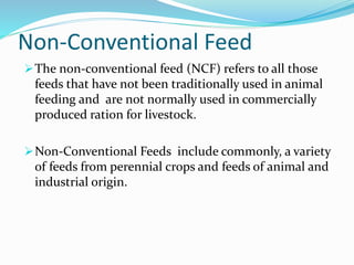 Agricultural Waste as non-conventional Animal Feed- Akib Sumon | PPTX