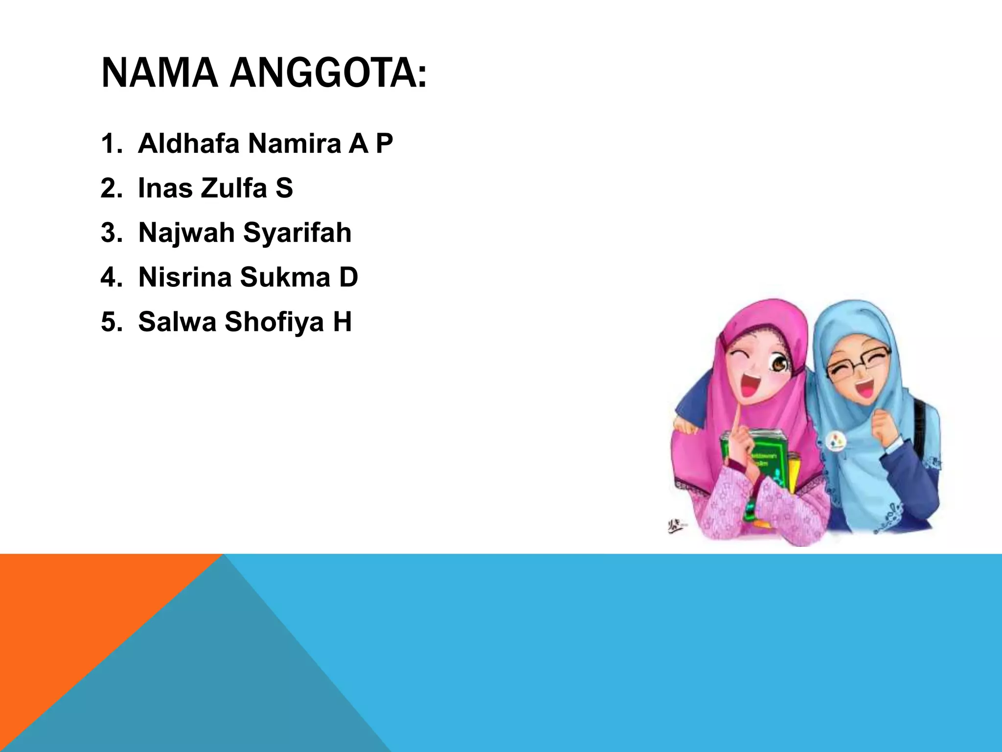 HUSNUZAN, TASAMUH, TAAWUN, DAN TAWADUK. | PPTX