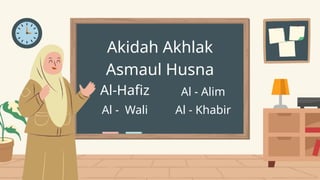 Akidah Akhlak Asmaul Husna al hafis dan al wali kelas 2 SD.pptx