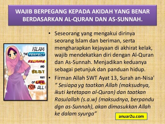 AKIDAH SEM 4 : ISLAM AGAMA BENAR