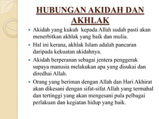 Akidah, Syariah, Ibadah dan Akhlak..Suatu Analisa Kritis | PPTX
