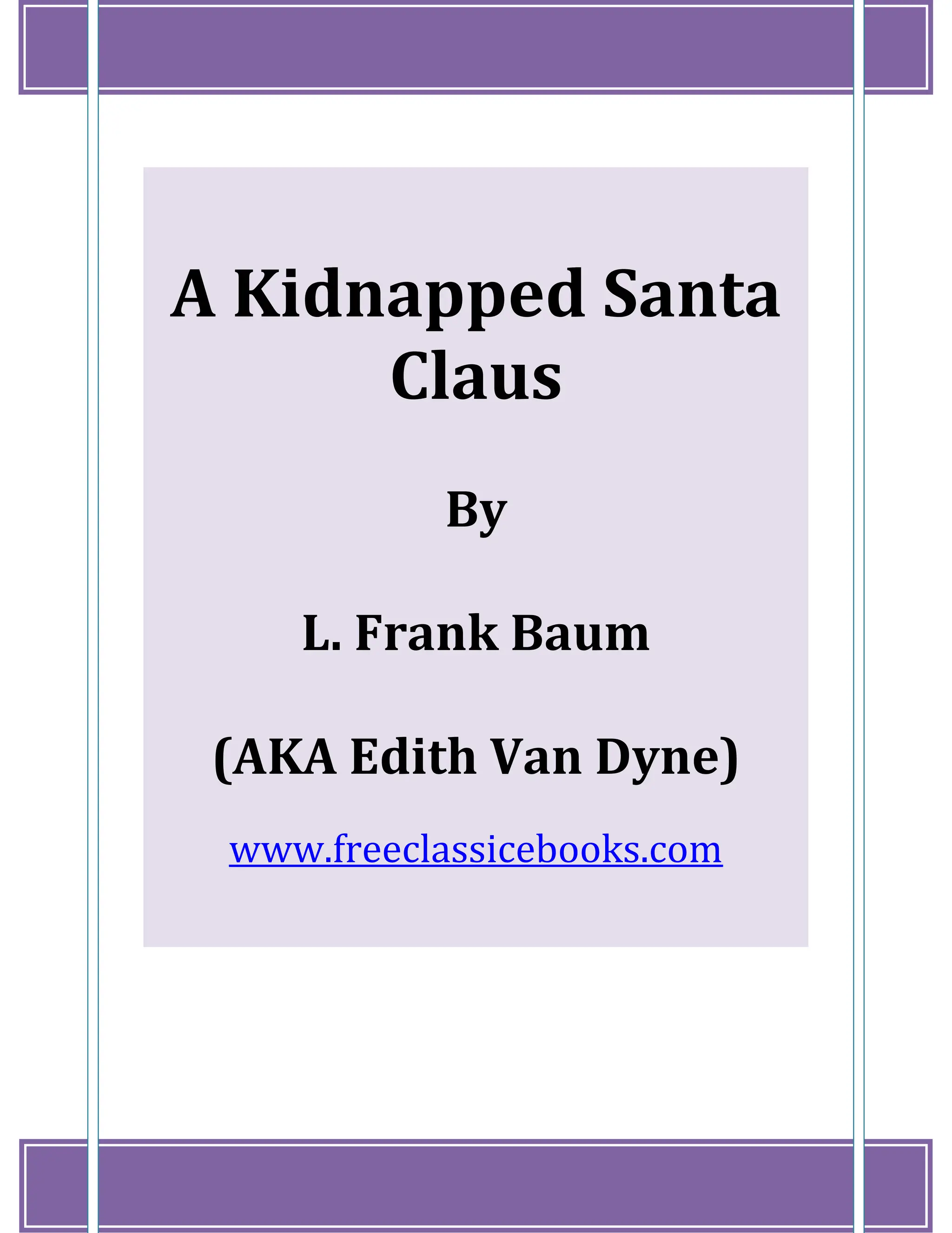 A Kidnapped Santa Claus.kkkkkkkkkkkkkkkkk | PDF