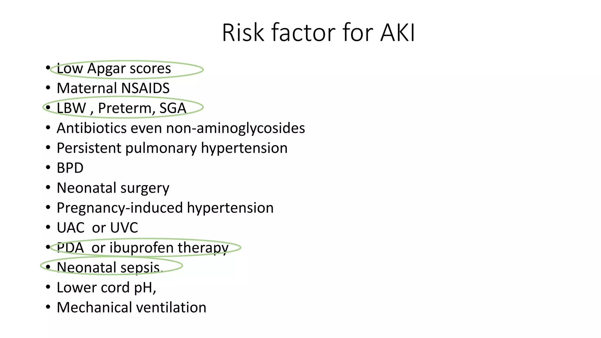 Acute Kidney Injury - Pediatric Perspective | PPTX