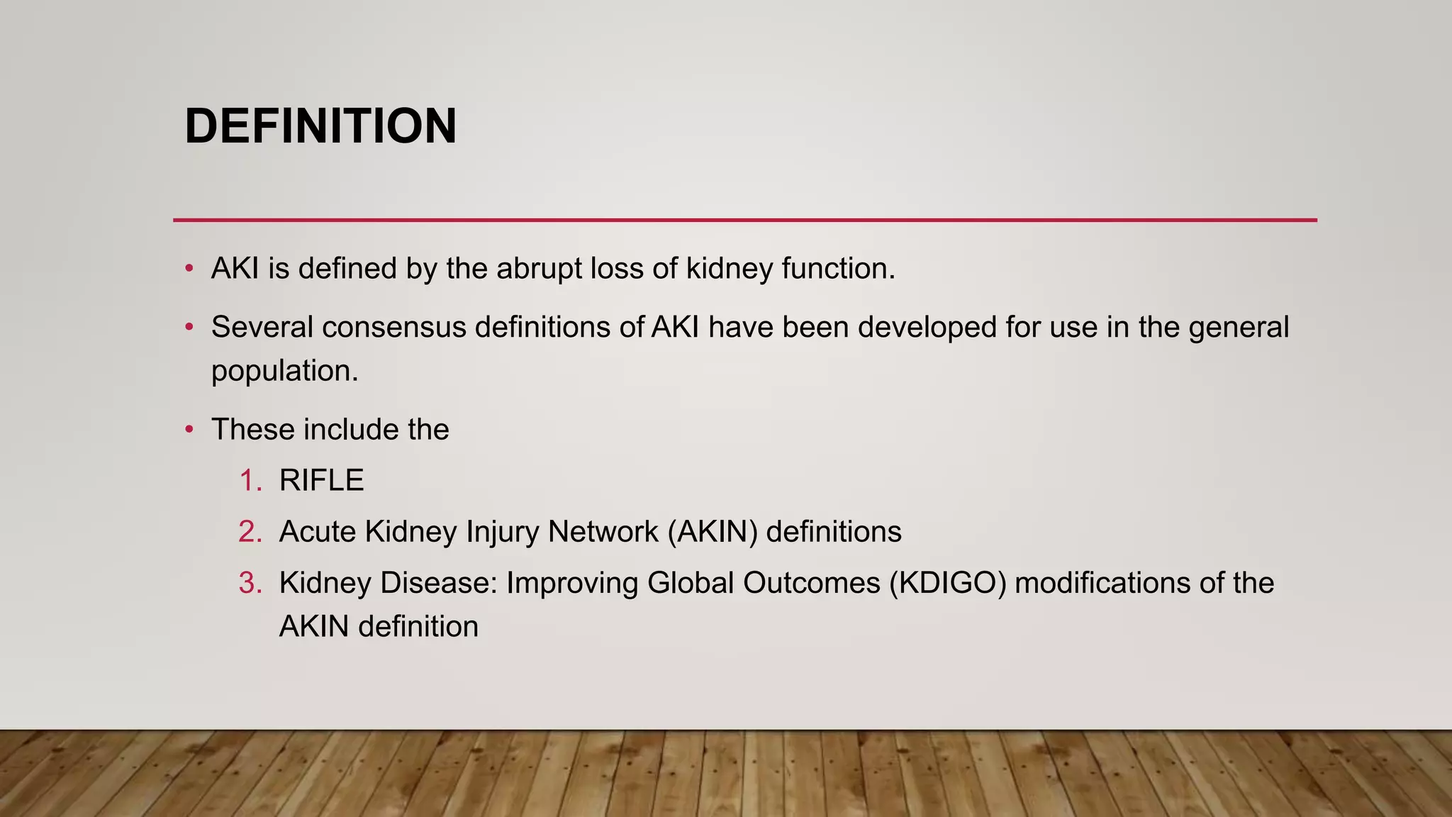 Aki in pregnancy | PPTX