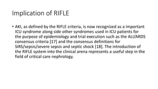 AKI Master.ppt acute kidney injury in icu | PPTX