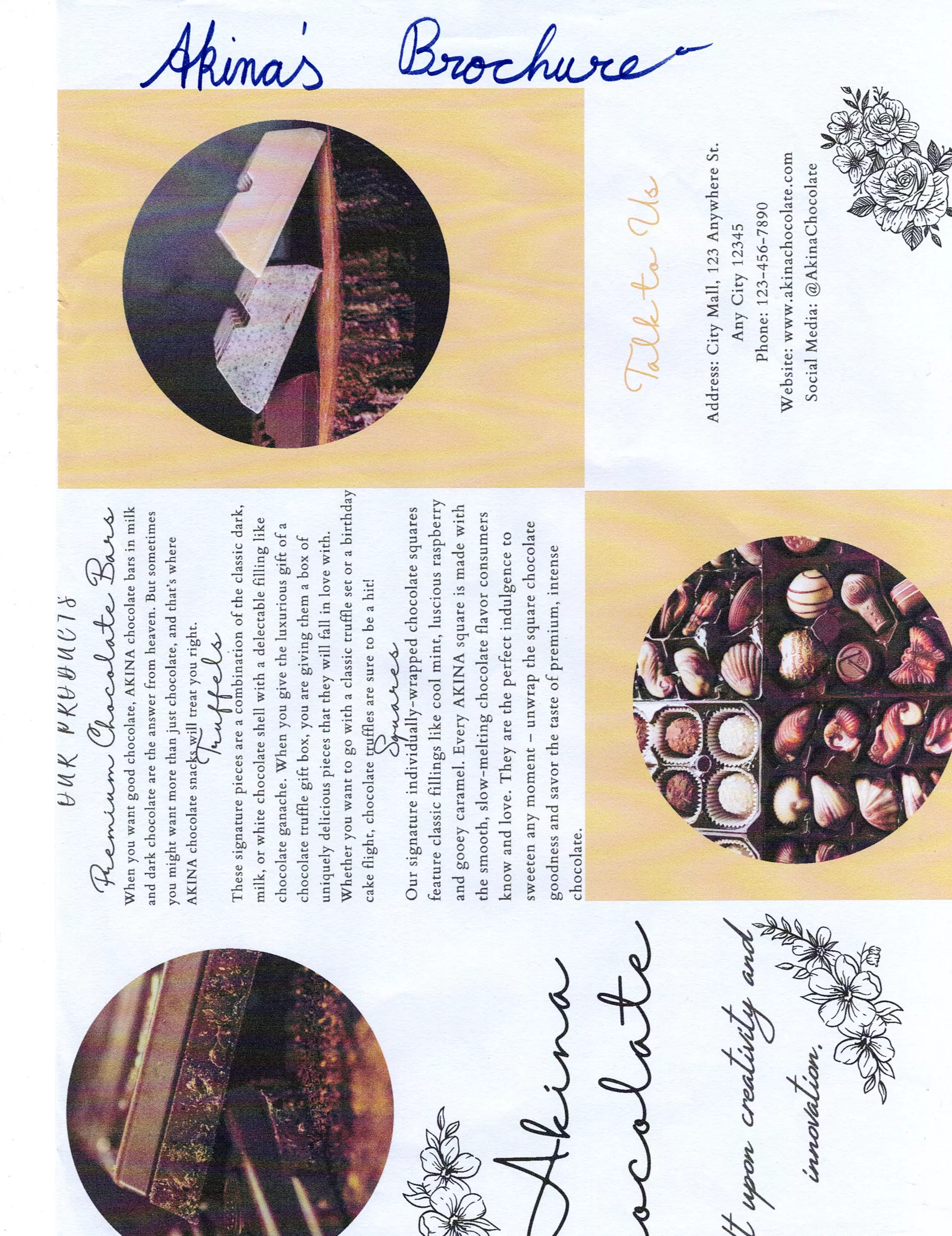 Class 12 business project on chocolate | PDF